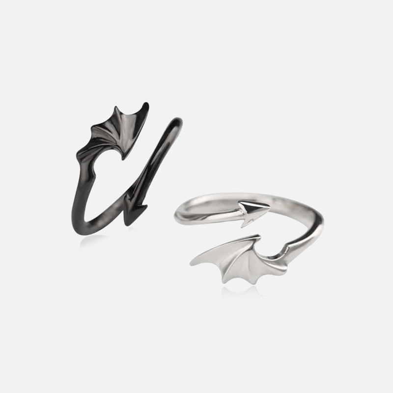 Thaya Angel Devil Wing Couple Rings